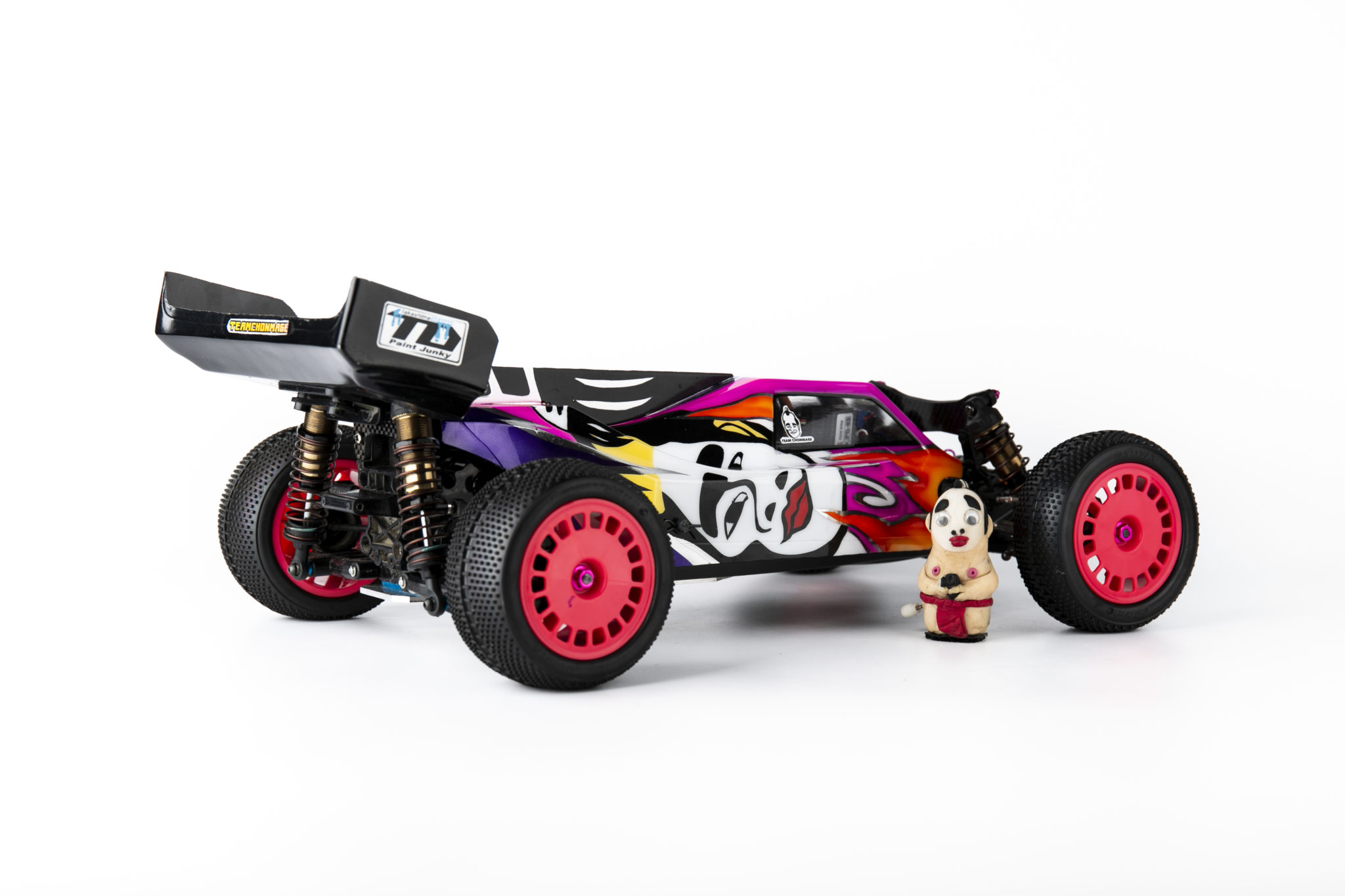 TDpaint[タカシマデザイン]のラジコンボディ制作！タミヤ DT03 | チームチョンマゲ